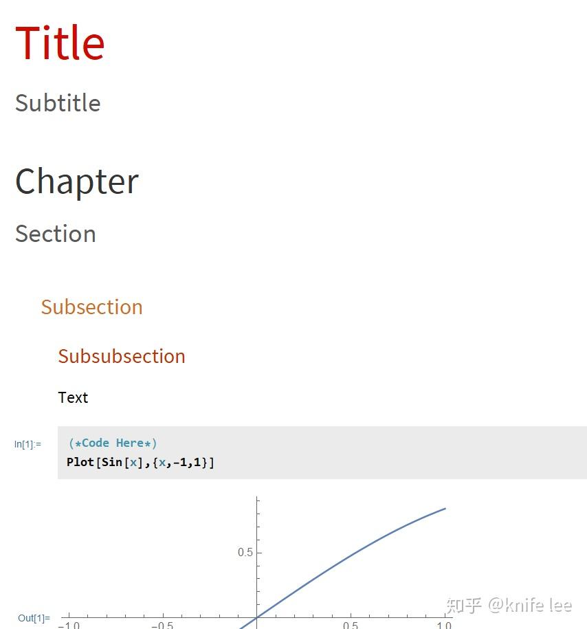 Mathematica 排版技巧 - 知乎