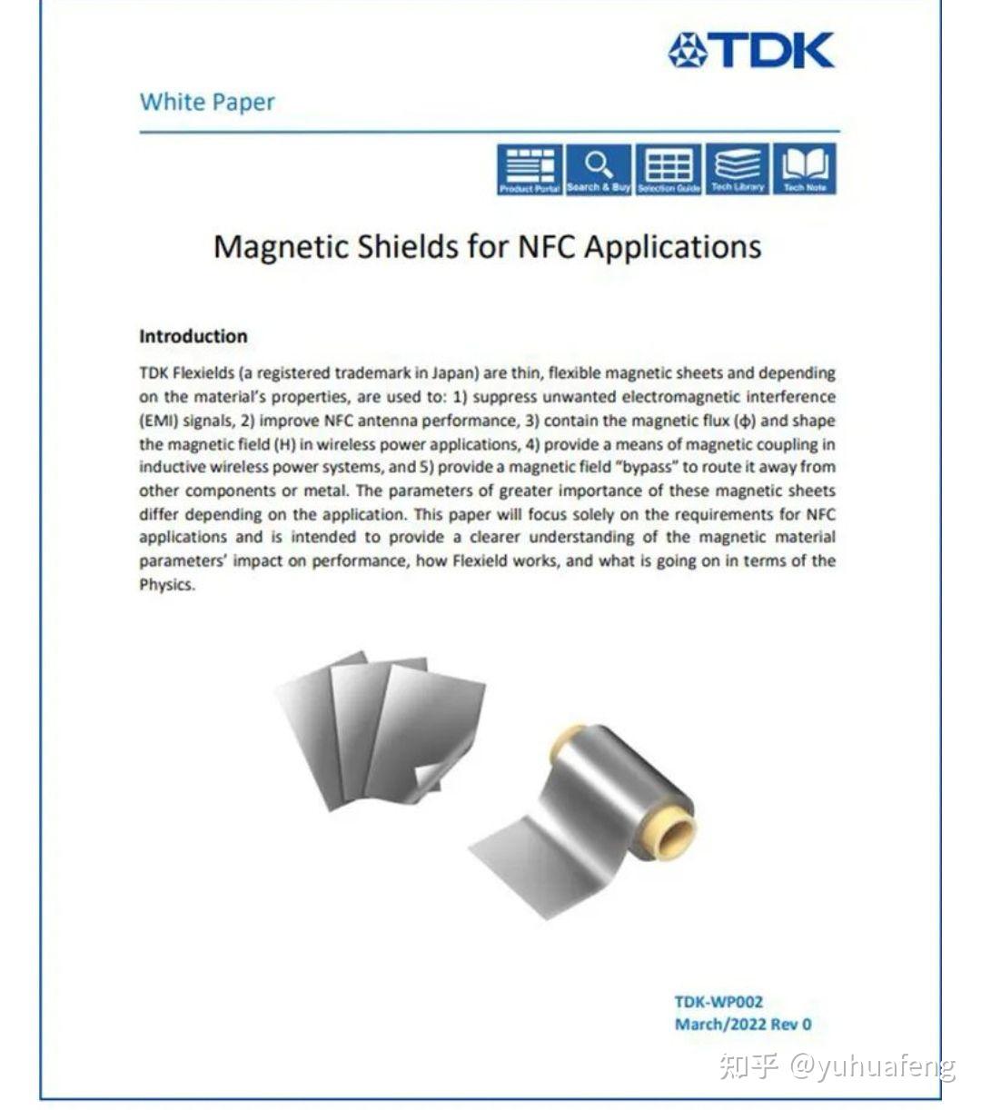 TDK |应用于 NFC （近场通讯）的“ Flexield ” - 知乎