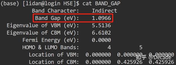 VASP从入门到入土：杂化泛函专项训练(二) - 知乎