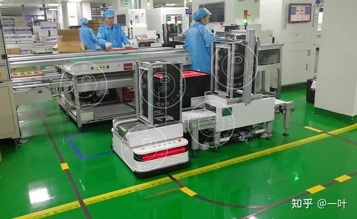 AGV+MES在智能工厂生产的应用 - 知乎