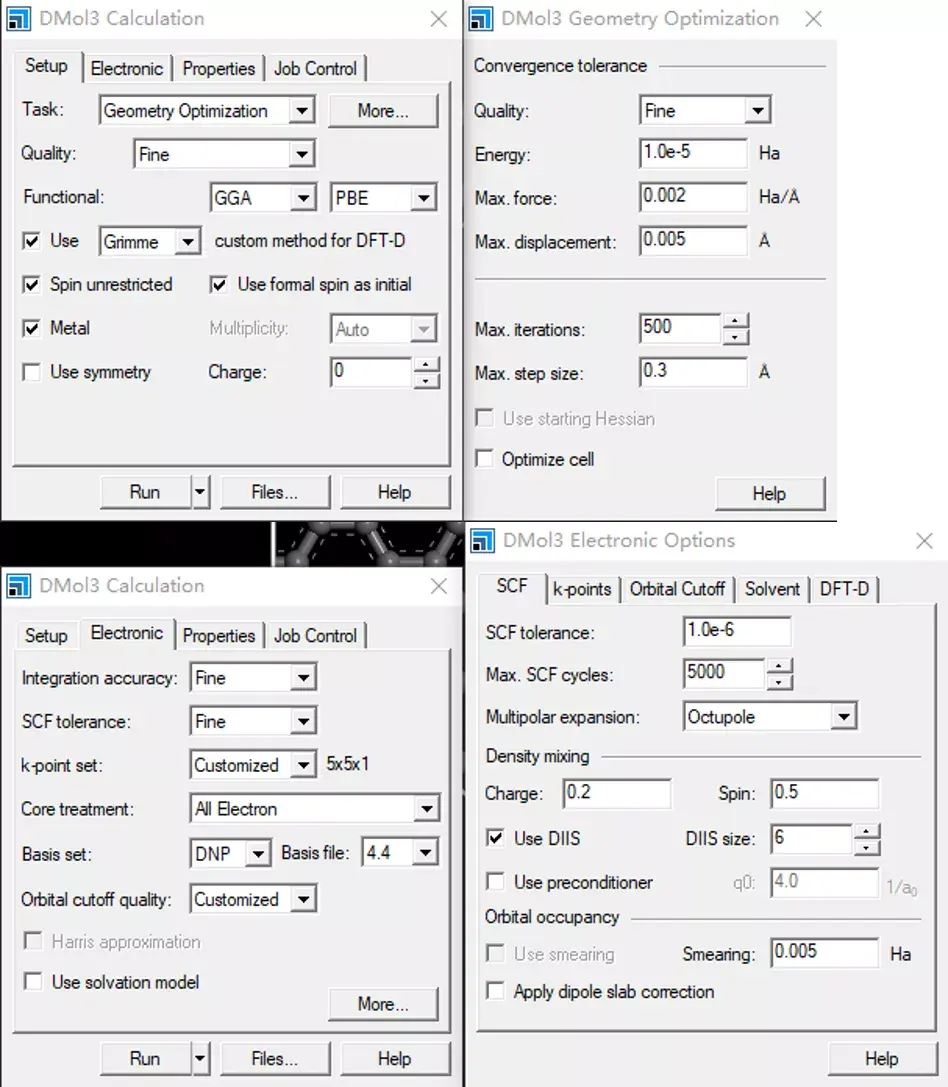 Materials Studio-DMol3教程 -DMol3进行几何优化 - 知乎