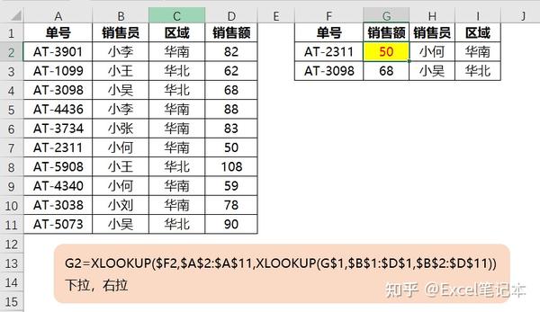 Excel函数XLOOKUP全方位解析 - 知乎