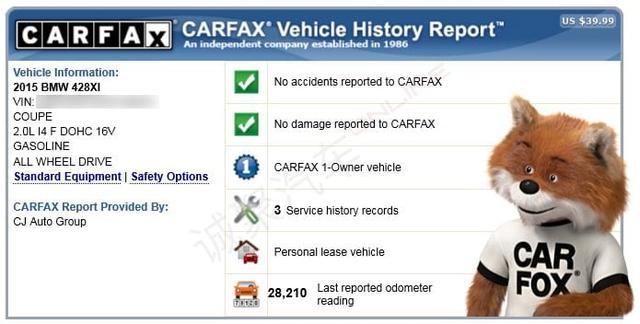 诚聚专栏｜三分钟教你看懂Carfax报告 - 知乎