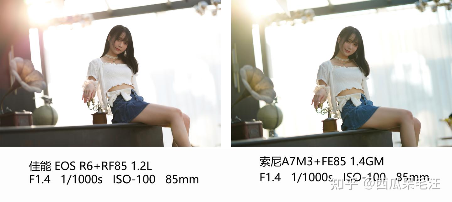 人像肤色差异这么大？佳能EOS R6 VS索尼A7M3人像评测 - 知乎