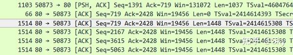 Wireshark中TCP segment of a reassembled PDU的含义 - 知乎