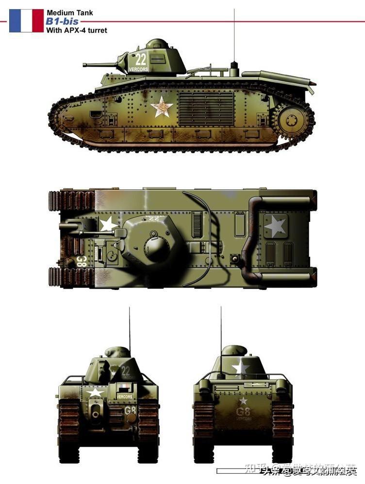 二战坦克装甲车图集——法国 - 知乎