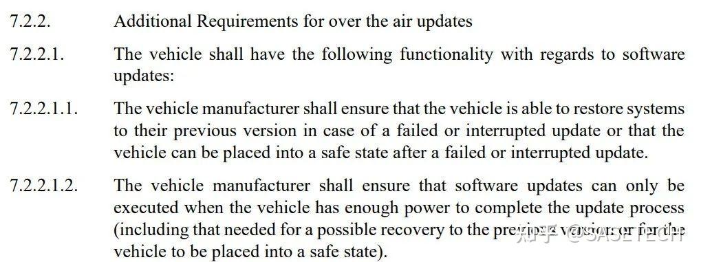 特约专栏 | WP29 R156 的车辆型式批准和功能安全之间有何关联？ - 知乎