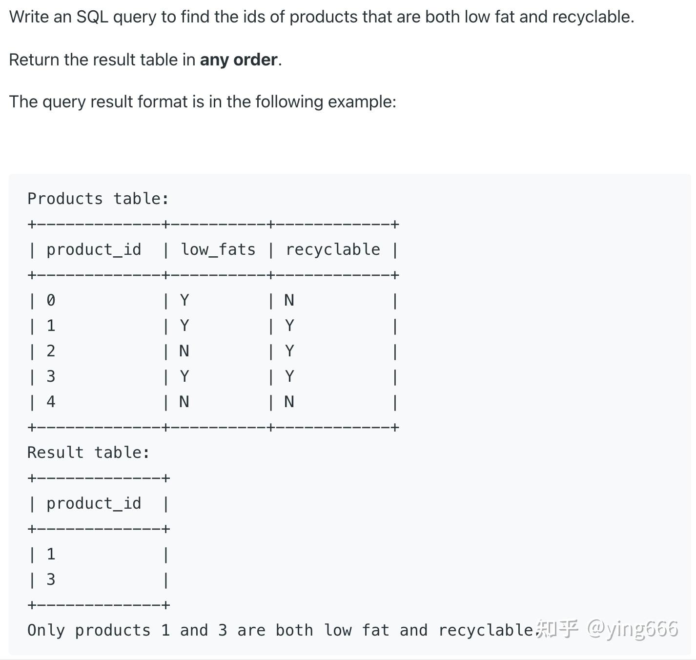 LeetCode SQL 1757 答案 - 知乎