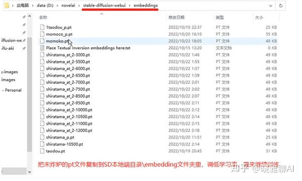 Stable diffusion特定画风和人物 PT 模型训练教程 - 知乎