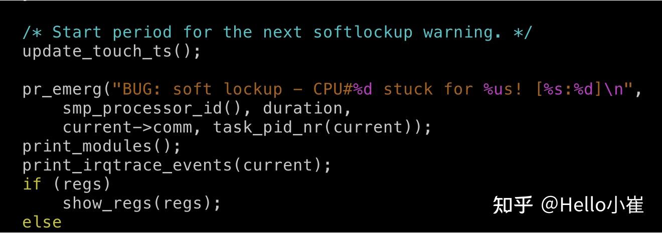 Softlockup和Hardlockup介绍和定位思路总结 - 知乎