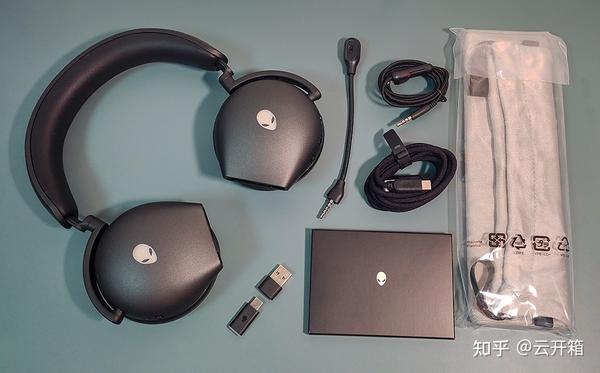 外星人2022年度音频大旗舰 Alienware AW920H三模无线耳机