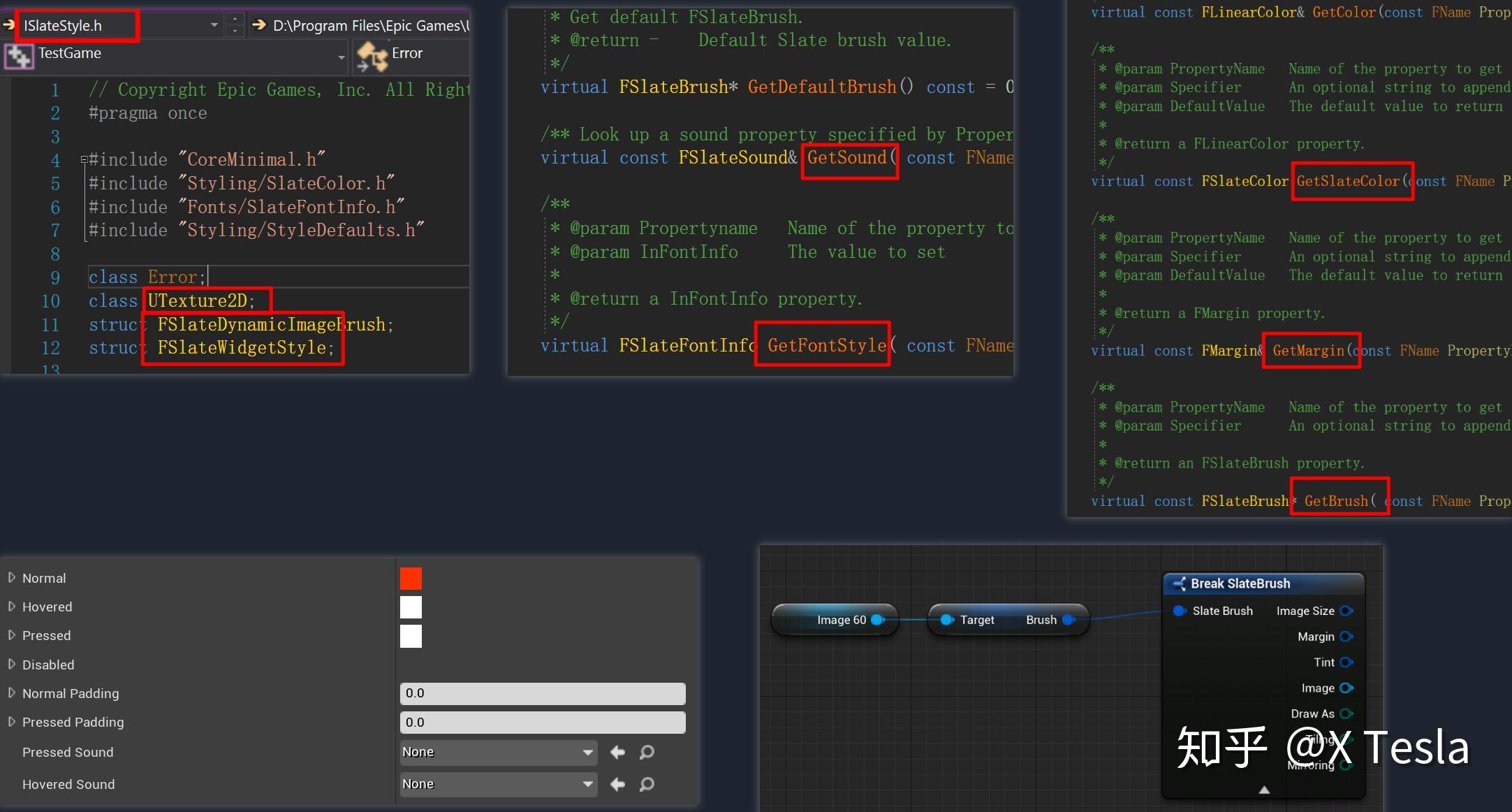 【UE4】C++基础【03】WidgetStyle 定制Widget样式 - 知乎