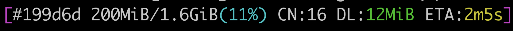 Aria2 使用命令行快速下载(加速) - 知乎