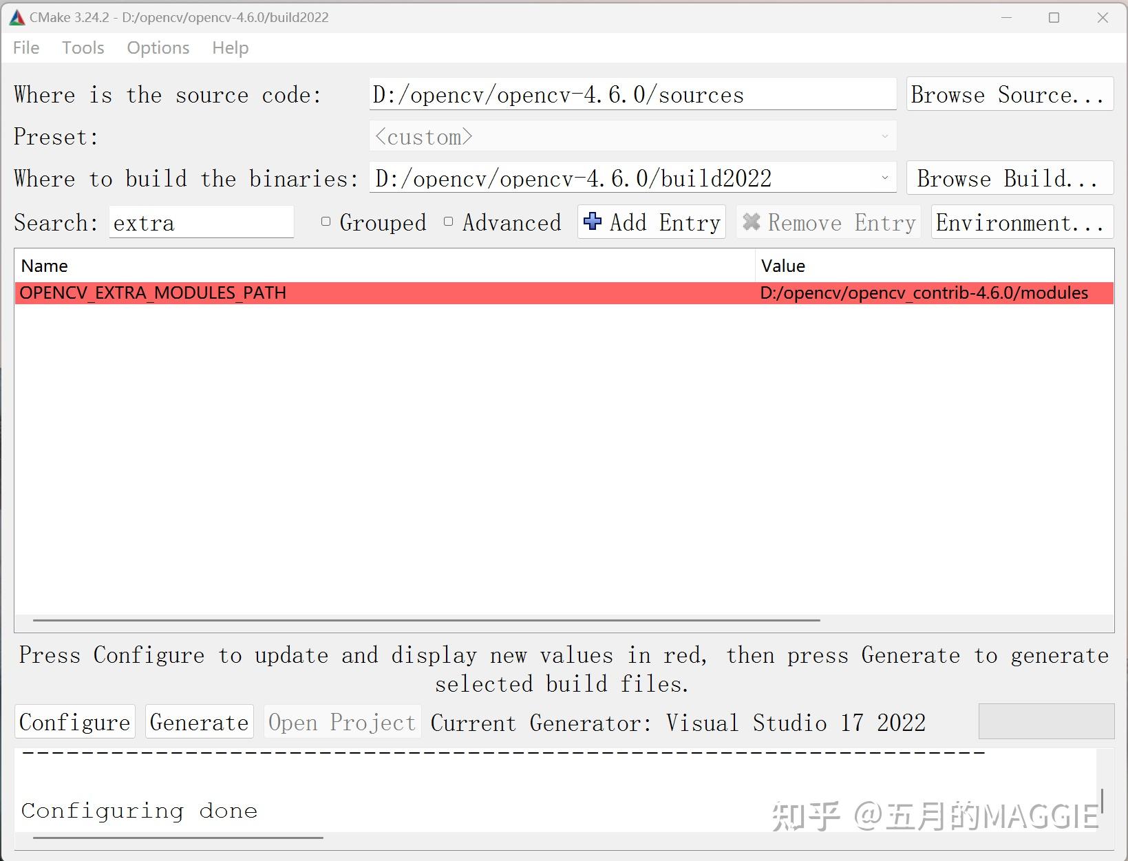 Cmake编译opencv源代码 知乎