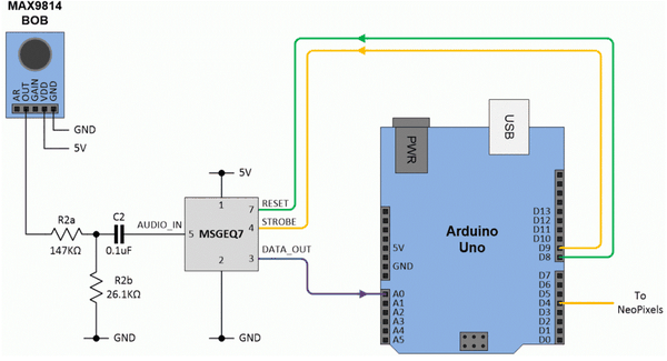 使用MSGEQ7频谱分析仪的技巧和窍门 - 知乎