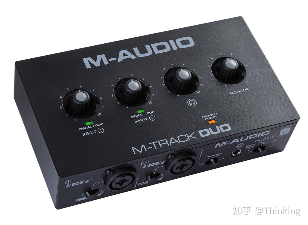 M-Audio发布M-Track Solo和M-Track Duo紧凑型专业音频接口 - 知乎