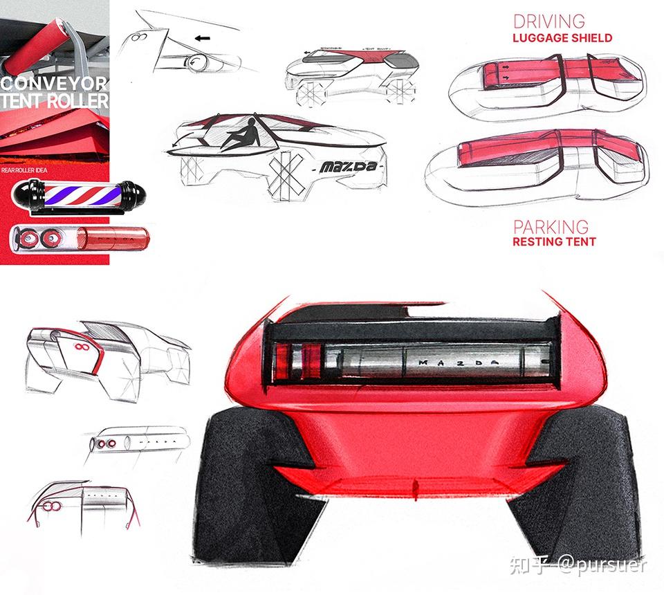 马自达最新设计图曝光，这颜值你打几分？ - 知乎