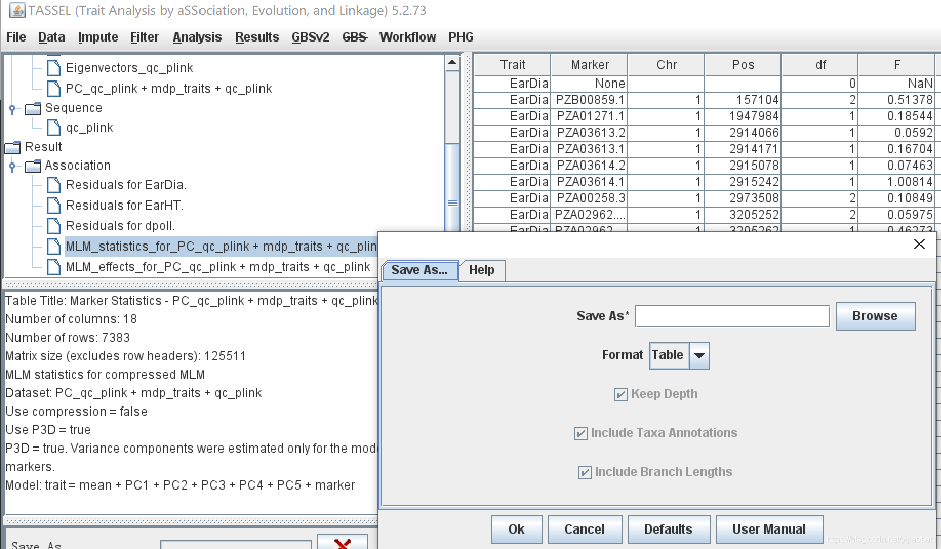使用TASSEL学习GWAS笔记（5/6）：混合线性模型进行GWAS分析（MLM模型） - 知乎