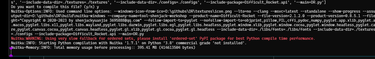ordered-set：nuitka编译速度的秘密 - 知乎