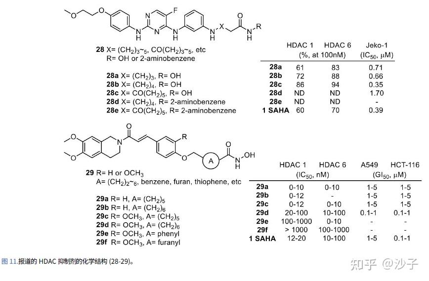 肿瘤组蛋白脱乙酰酶(HDAC)抑制剂的最新专利总结（2020年至今） - 知乎