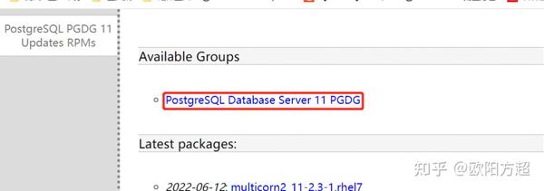 CentOS离线安装postgresql - 知乎