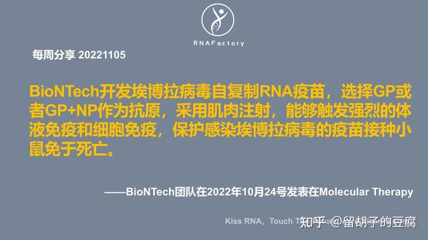 BioNTech开发埃博拉病毒自复制RNA二价疫苗。 - 知乎