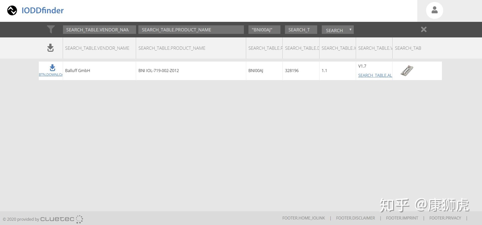 如何使用IODD Finder找到IO-Link IODD 文件 - 知乎