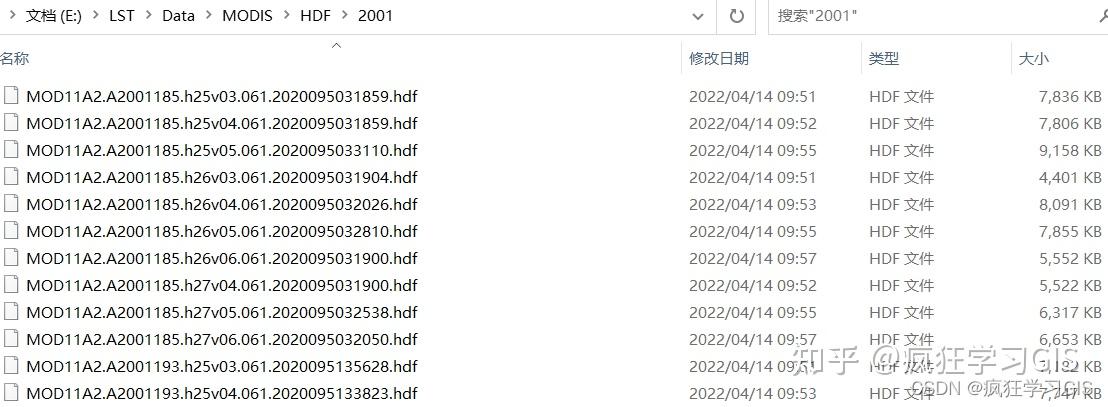 Python中ArcPy实现HDF格式栅格图像批量转为TIFF格式 - 知乎