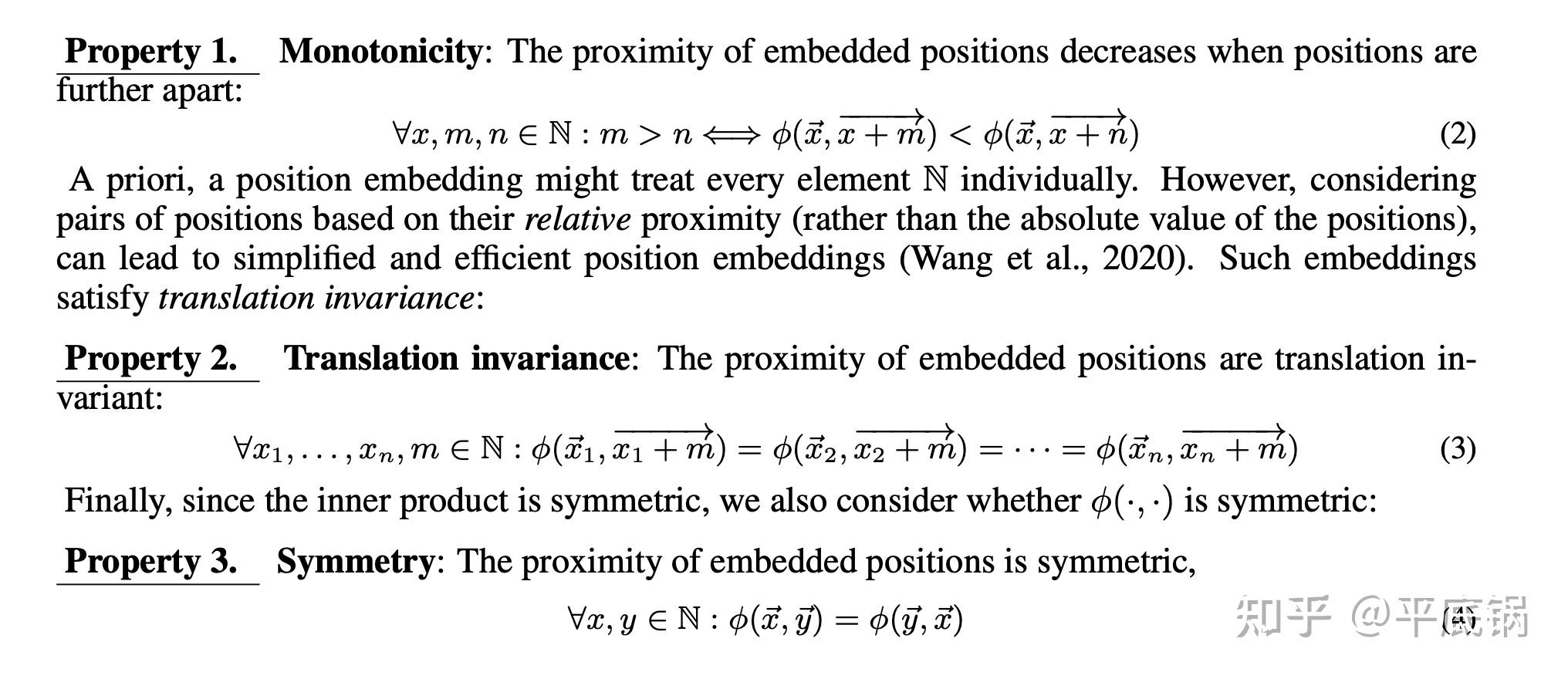 Position Embeddings - 知乎