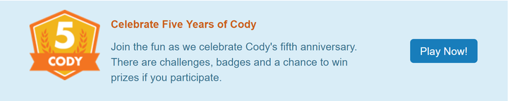 Cody 五周年活动介绍 - 知乎