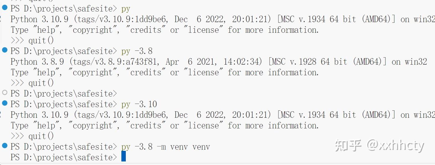 Windows下切换python版本最简单方法 知乎