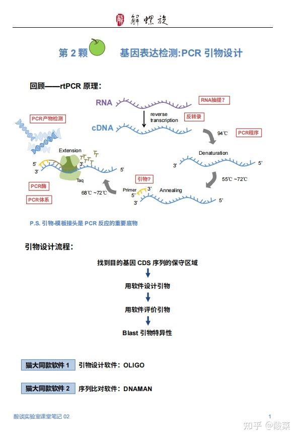 师姐做RNA抽提、RT-qPCR、WB等实验竟然可以这样操作！看完直接震惊我一年…… - 知乎