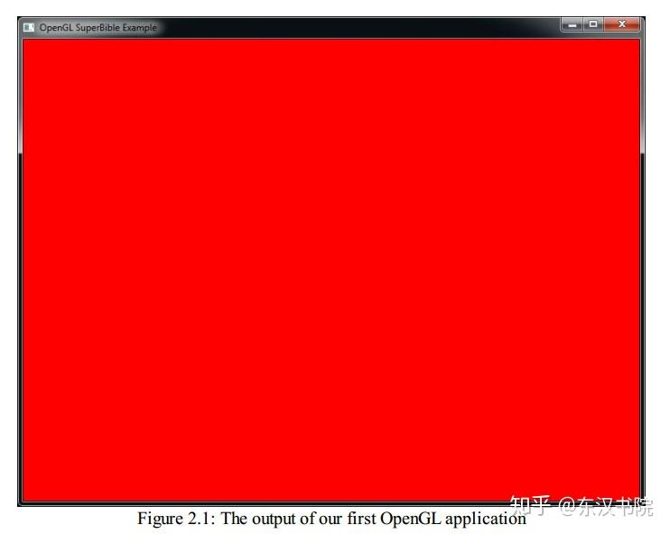 OpenGL-Our First OpenGL Program(咱第一个OpenGL程序) - 知乎