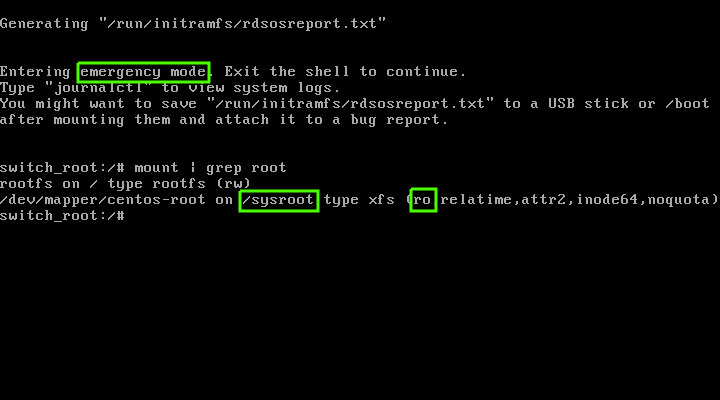 以单用户模式启动 CentOS/RHEL 7/8 的三种方法 | Linux 中国 - 知乎