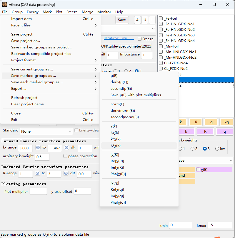 EXAFS小波变换（Wavelet transform）教程 - 知乎