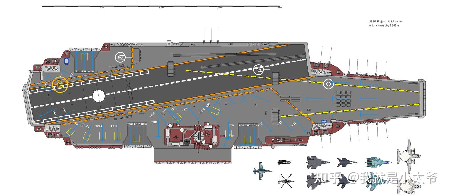 shipbucket苏联航母两作——Su-57战斗姬版1143.7和sea power海权版1160型 - 知乎