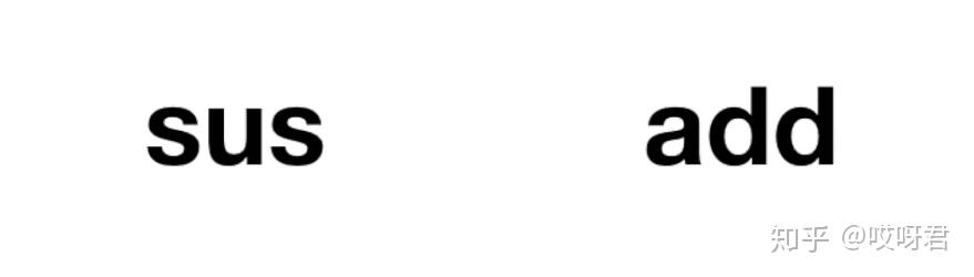 一分钟搞懂国际难题：sus与add的区别 - 知乎