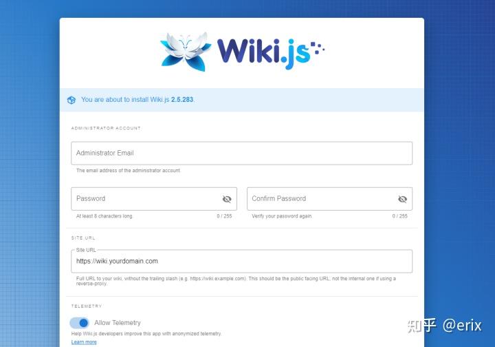 Docker环境5分钟快速部署Wiki.js - 知乎