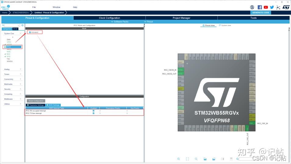 STM32WB55_NUCLEO开发（2）----使用STM32CubeMX 生成的简单 BLE 应用程序连接手机APP - 知乎