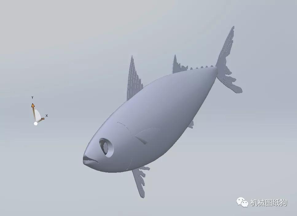【生活艺术】AQUA Fish水产鱼模型3D图纸 Solidworks设计 附STEP IGS - 知乎