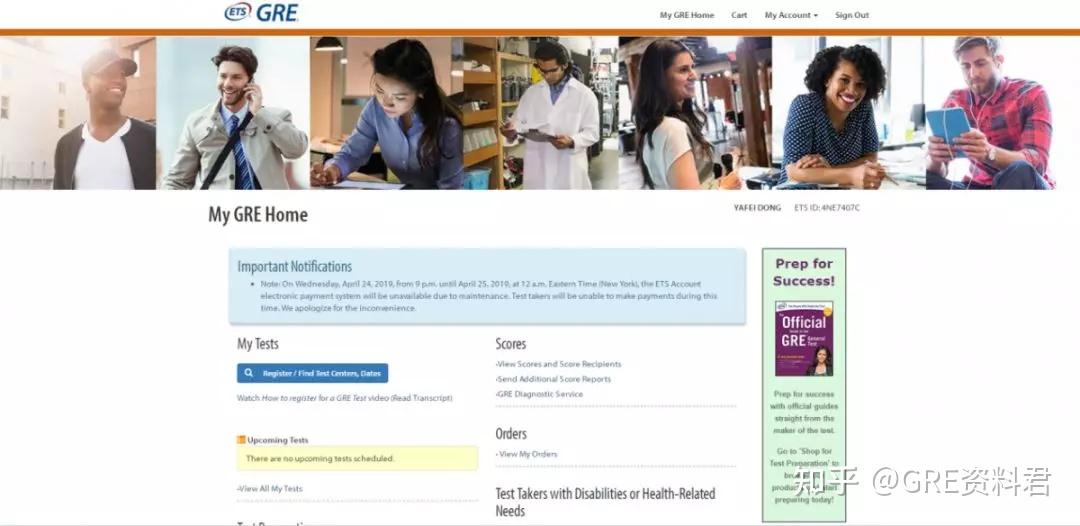 GRE考后攻略｜GRE成绩如何查询？流程看过来！ - 知乎