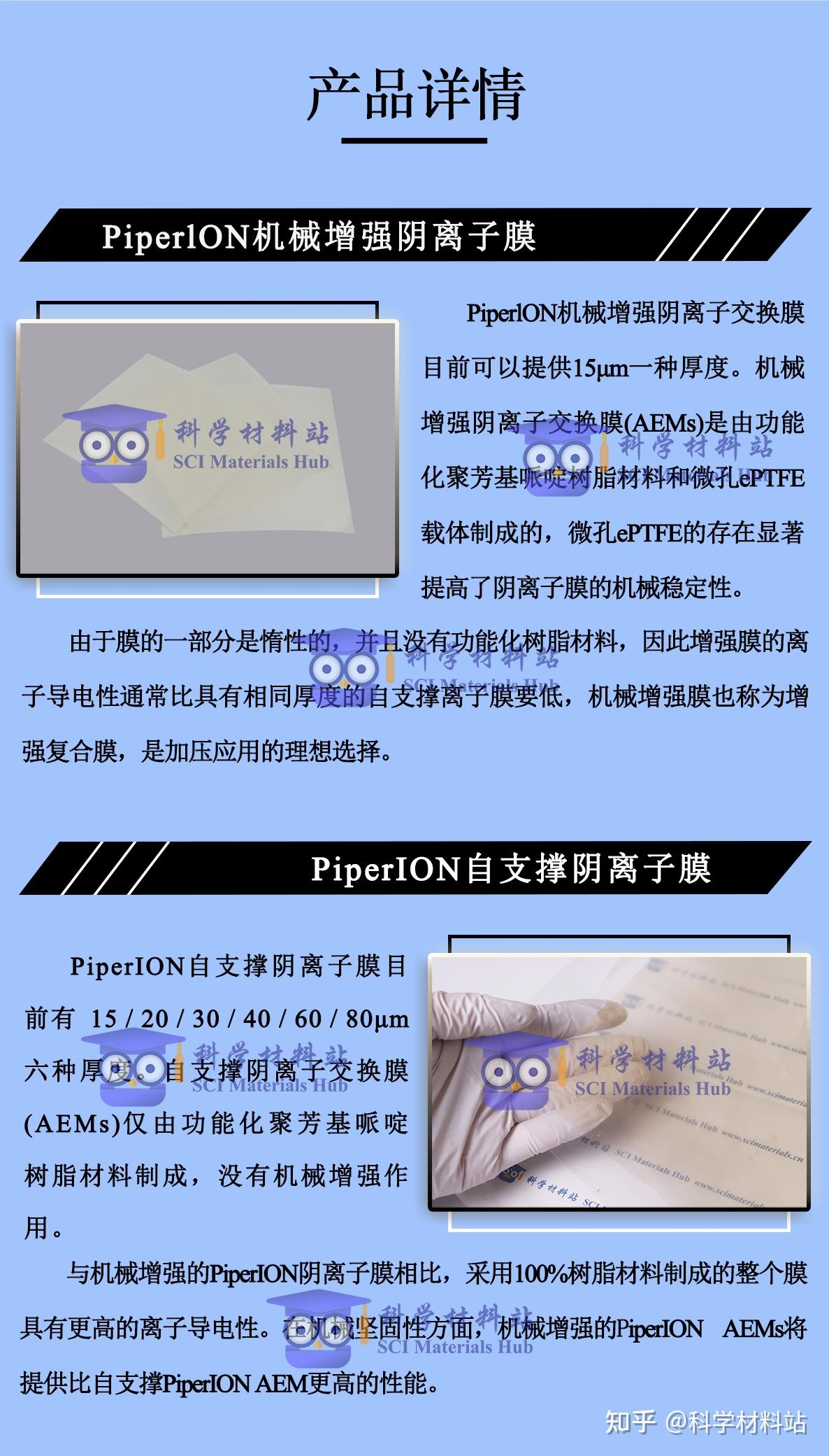 🔥【颠覆性突破】美国Versogen PiperION®阴离子膜：1.8V实现1020mA/cm²！科研界的新宠，电解槽/燃料电池性能飙升！ - 知乎