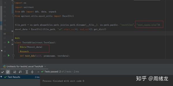 干货|python接口自动化测试之数据驱动方式 - 知乎