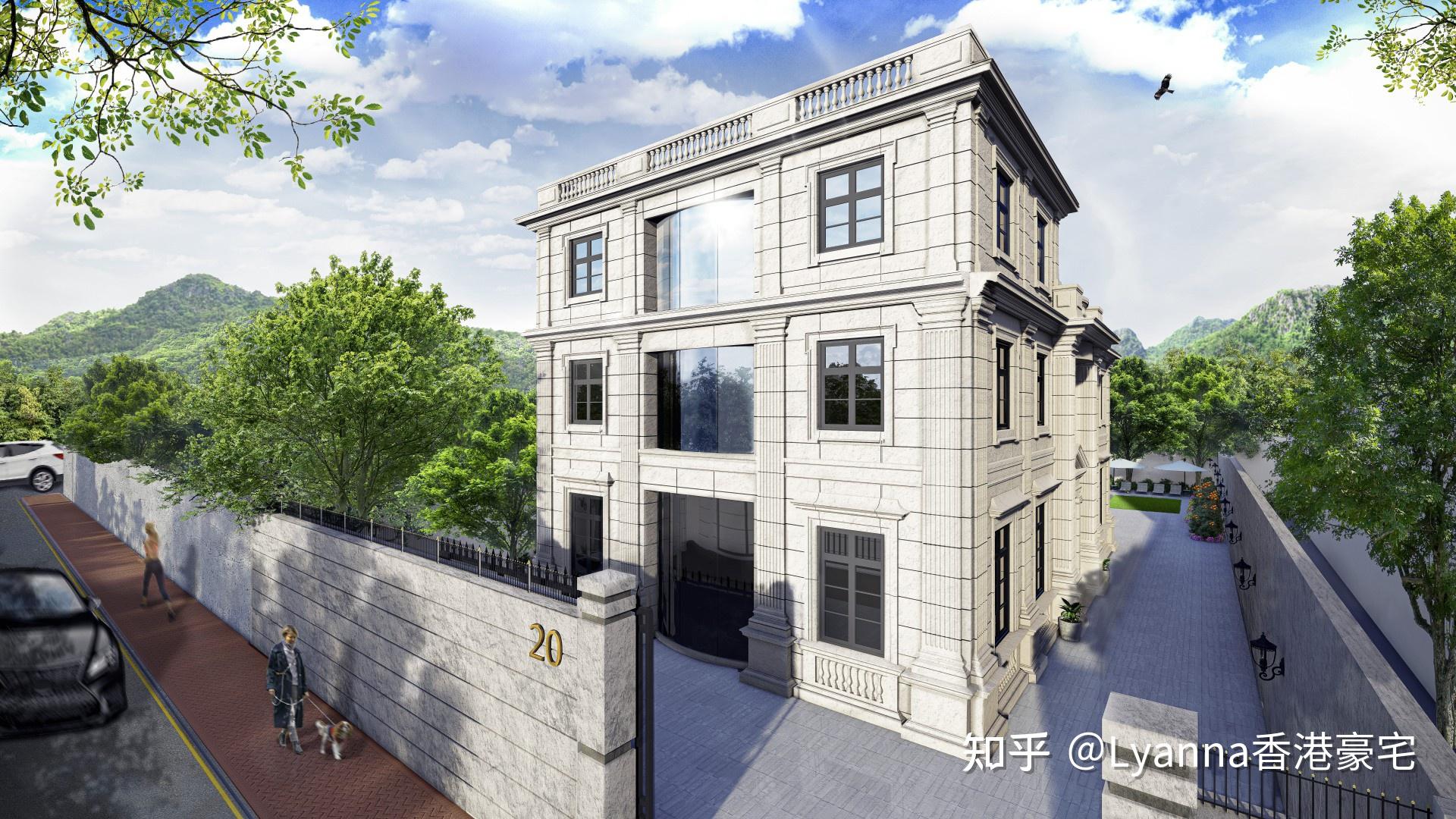 香港九龍豪宅｜价值5个亿的超巨独栋别墅～又一巨献，可泊10辆车 - 知乎