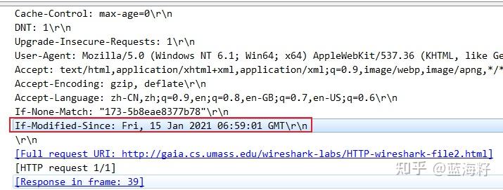 Wireshark实验 HTTP - 知乎