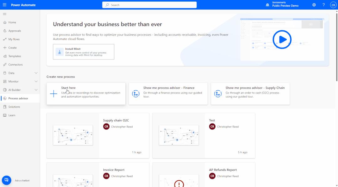 Power Automate : 基于 Minit 的全新流程挖掘功能 - 知乎