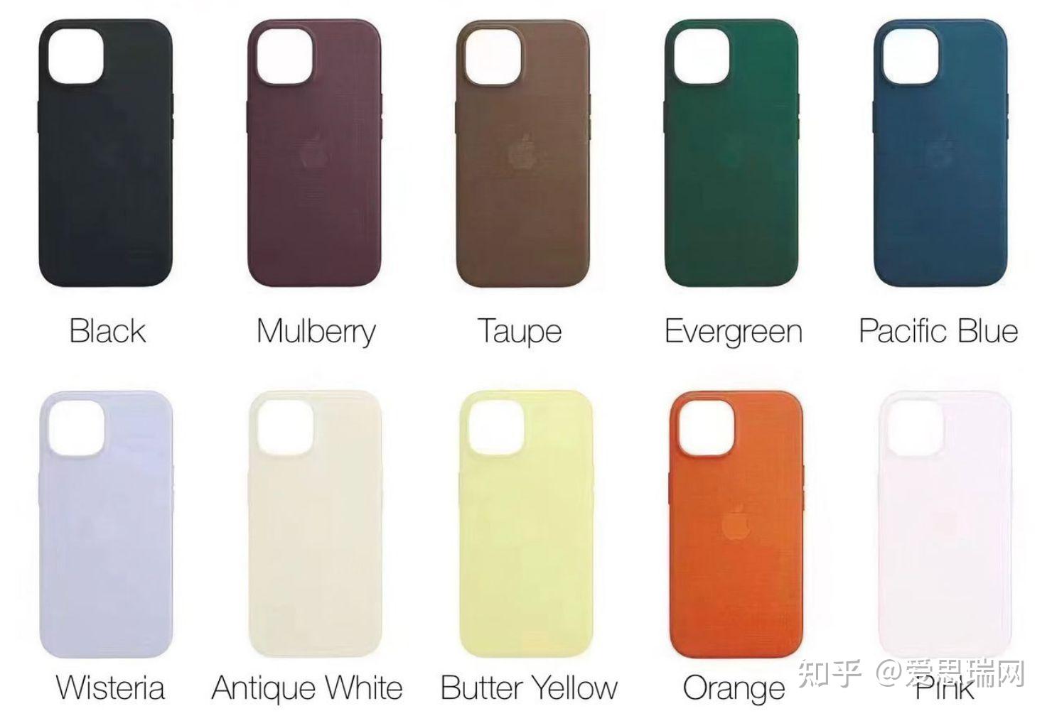 iPhone 15保护套或与Apple Watch搭配，并提供10种颜色选择 - 知乎