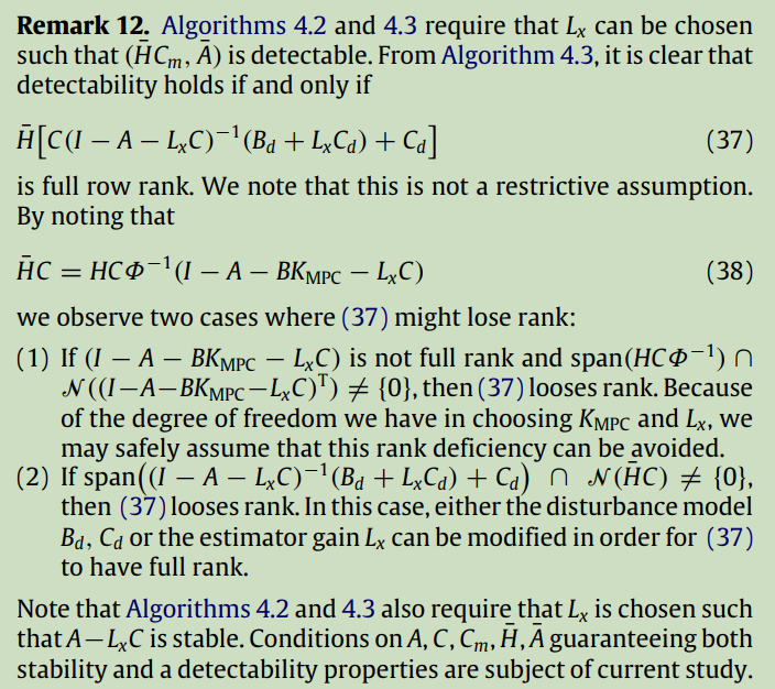 Linear offset-free model predictive control - 知乎