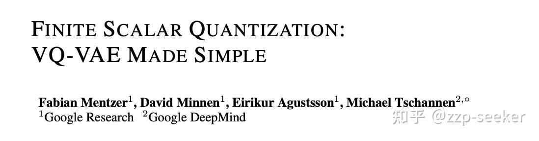 一文详解 codebook 技术史（从 VAE 到 VQ/RQ-VAE 到 FSQ） - 知乎