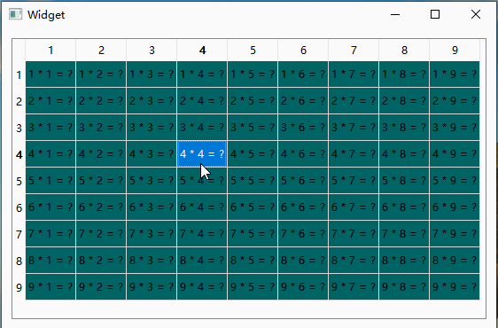 Qt Model/View结构原理之QAbstractTableModel基本使用 - 知乎